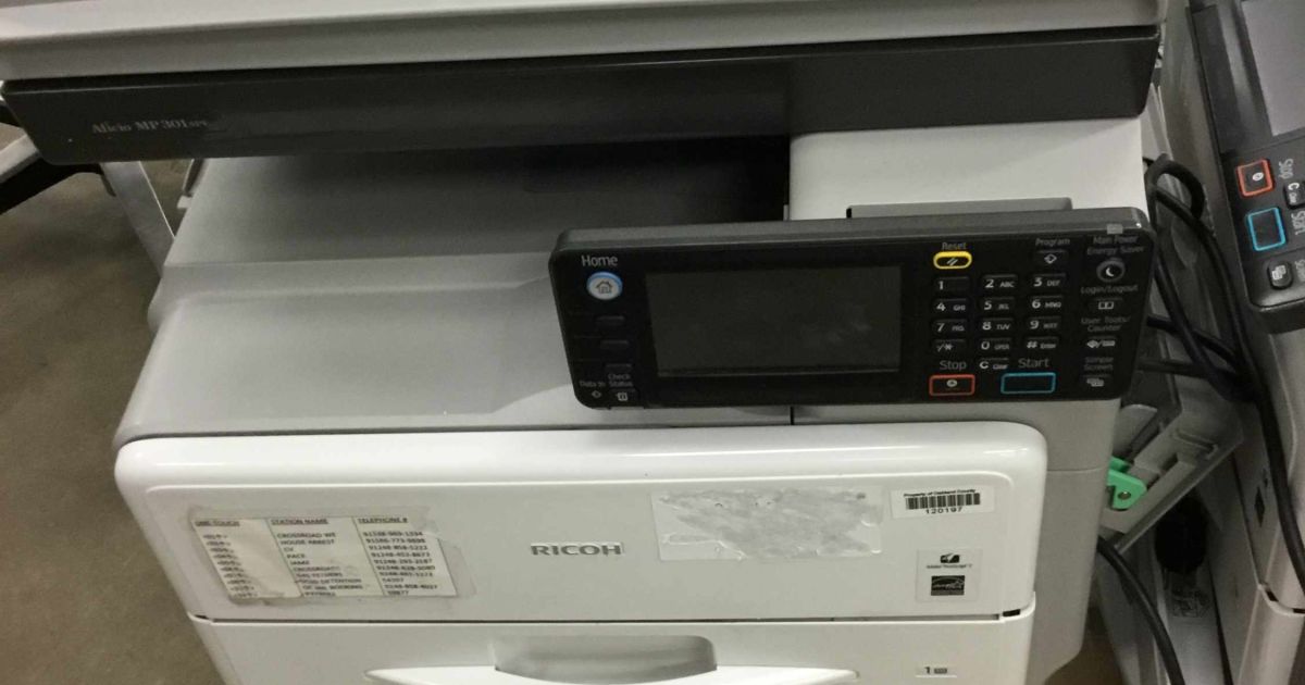 Aficio MP 301SPF - BidCorp Auctions