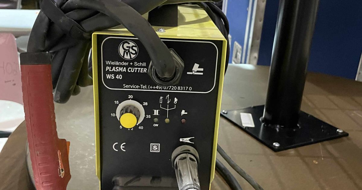 Weilander and Schill Plasma Cutter WS40 - BidCorp Auctions