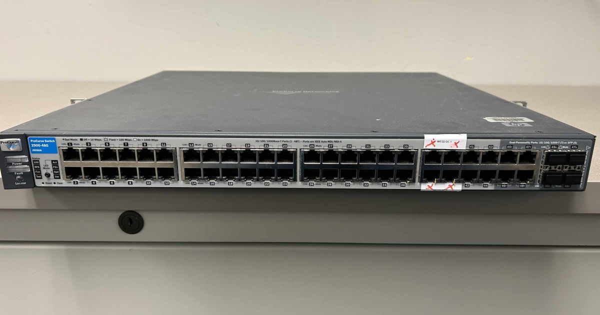 HP ProCurve 2900-48G network switch - Bundle of 13 - BidCorp Auctions