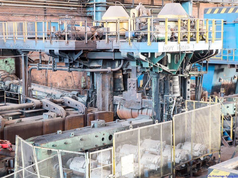 DAVY UNITED ENGINEERING 42in. x 104in. Bloom Rolling Mill on Auction ...