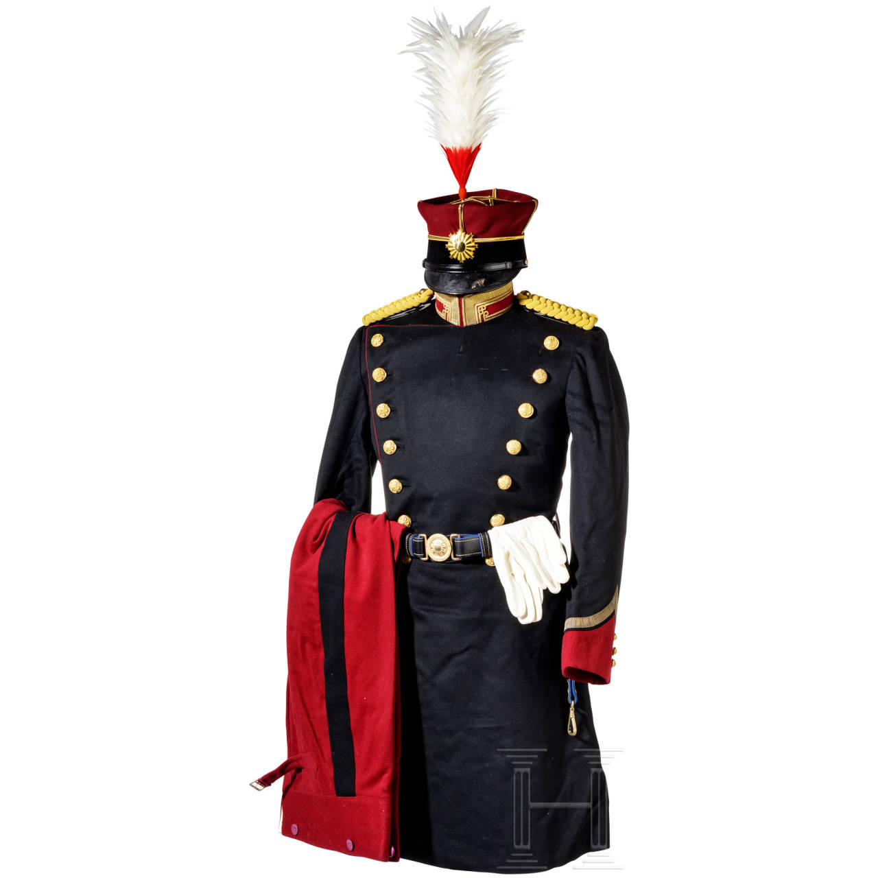 Uniformensemble für Offiziere der Militärpolizei (Kempeitai) im 2 ...