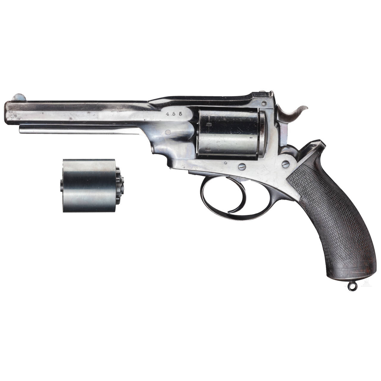 Dean-Harding Dual System Revolver mit Wechseltrommel, um 1870 ...