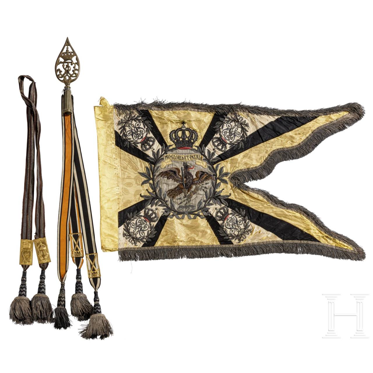 Standarte des Ulanen-Regiments „Großherzog Friedrich von Baden ...