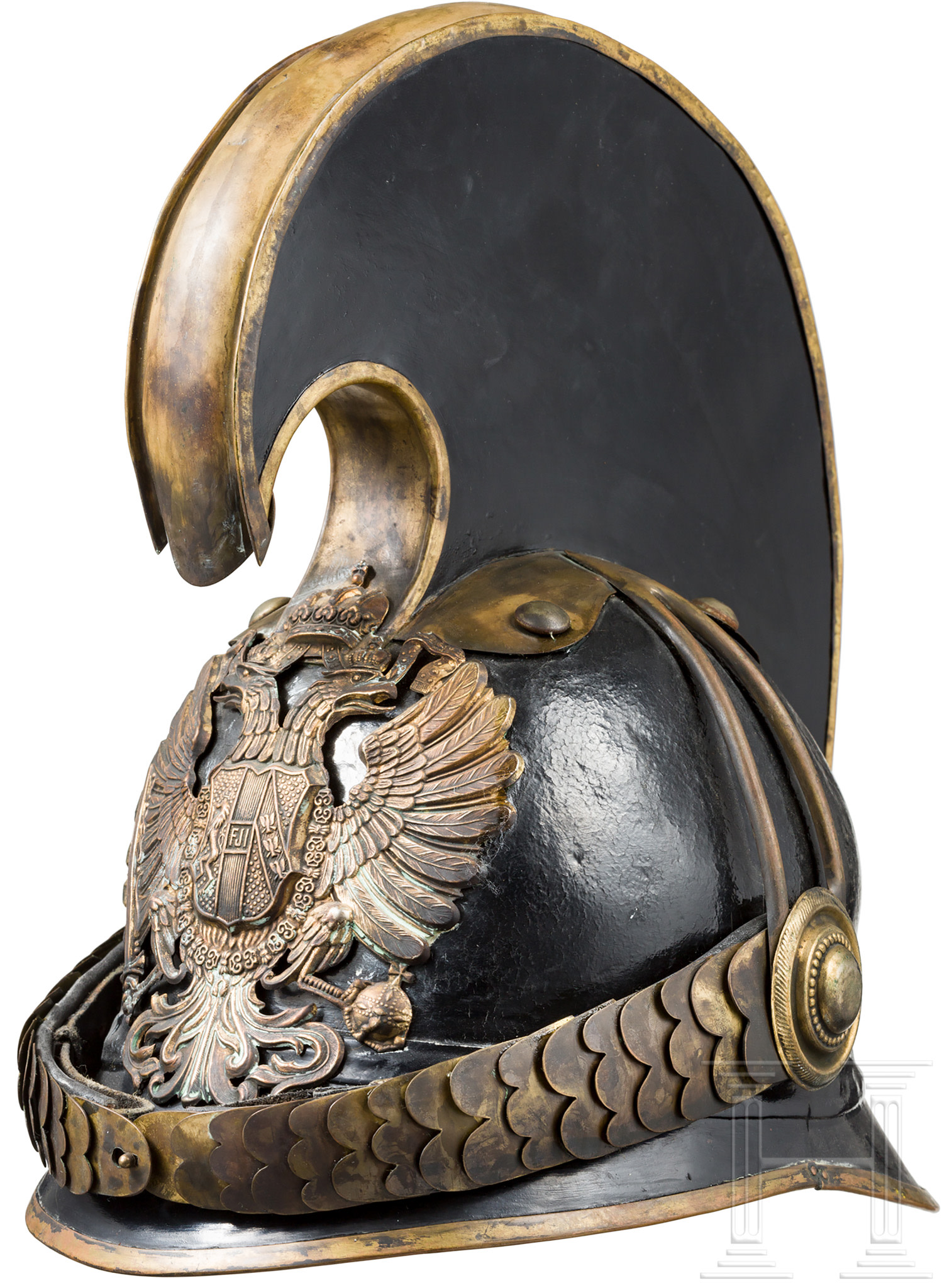 Helm für Mannschaften der Dragoner, um 1900 | Barnebys