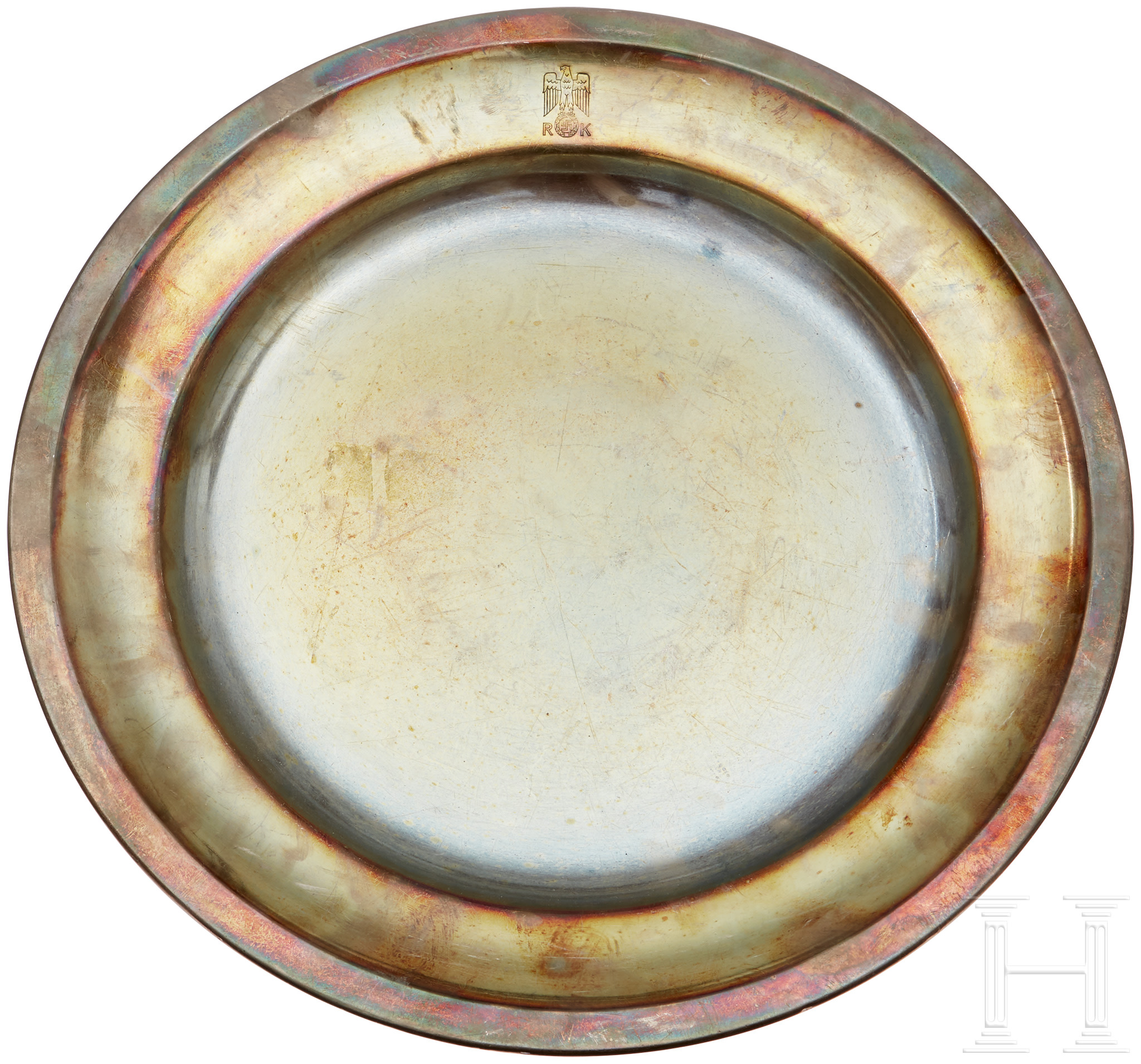 Adolf Hitler - a medium round Serving Platter from the Neue ...