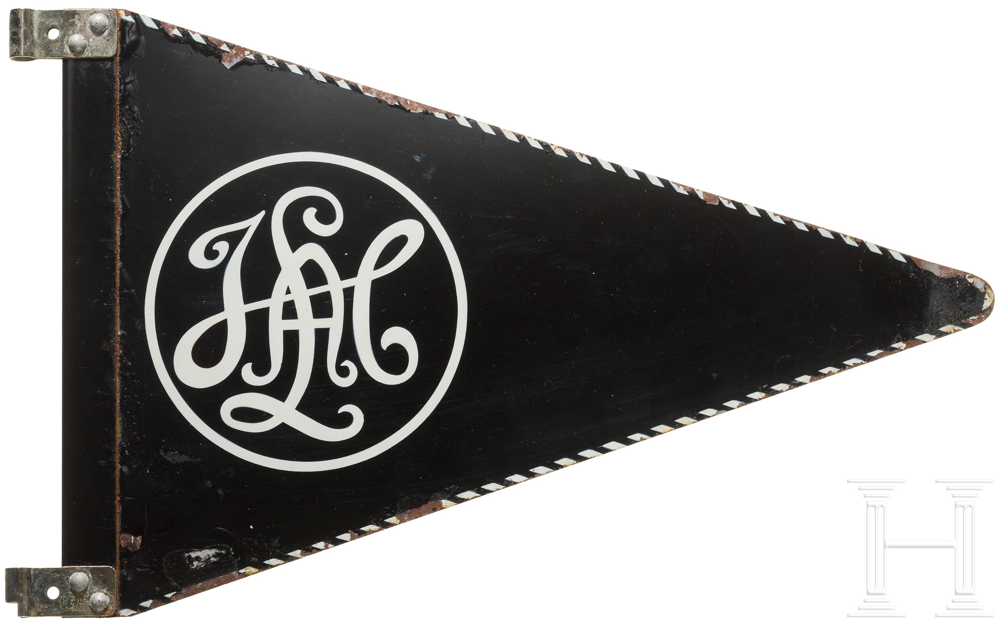 A vehicle standard for a commander of the Leibstandarte lifeguard ...