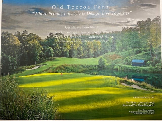 Old Toccoa Farm Golf Package | ngcagala | Bid Now - ☑ $420 ...