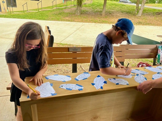 Student Art Project: Bookshelf Created by Second Grade Class ...