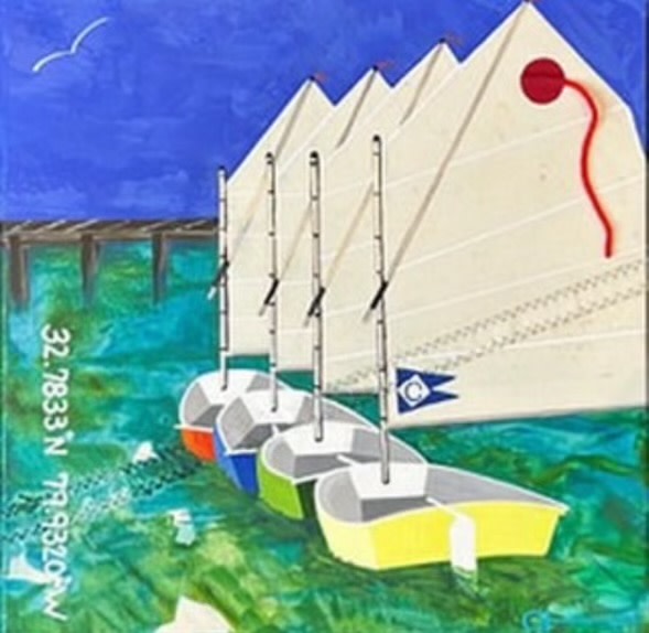 Custom Opti Pram Artwork by Alison Hall Art | ccs2024 | Bid ...