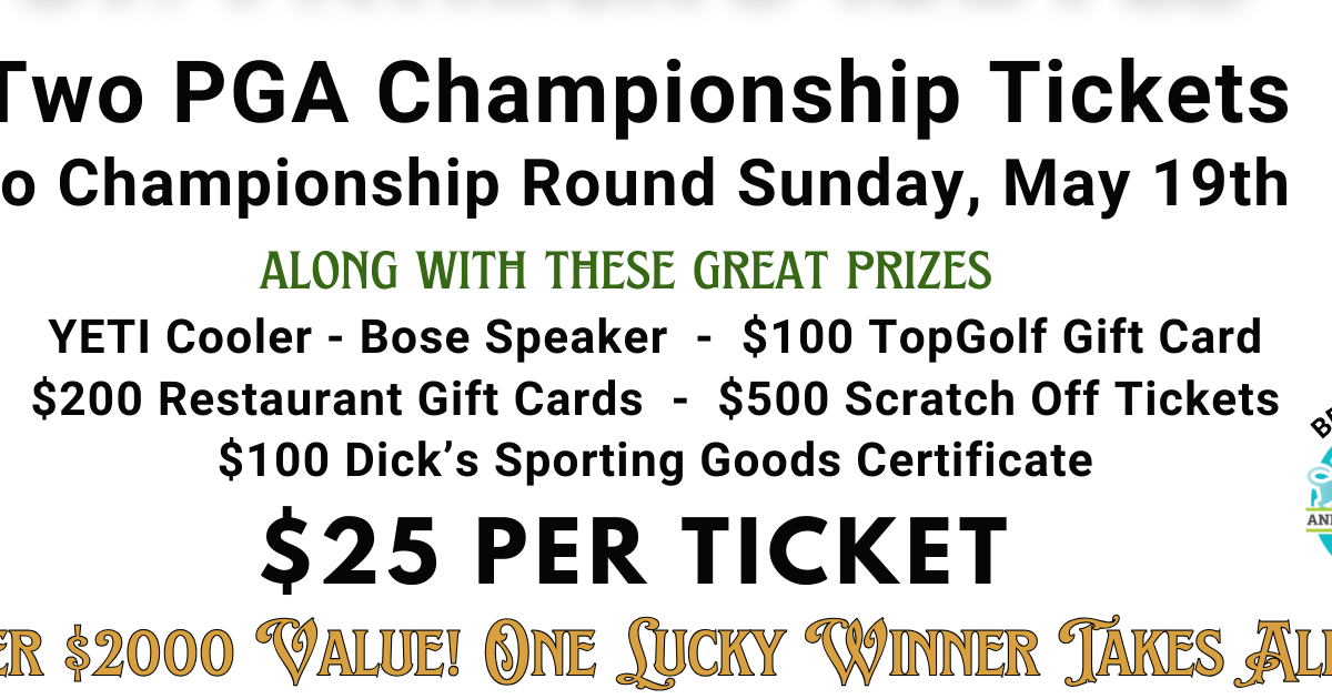 Paws of Gold Raffle - Animal Care Society | Mar 4 2024