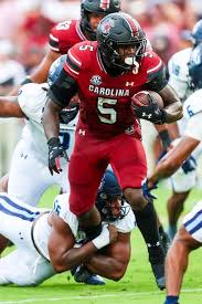 Rocket Sanders Signed Football | 2024lettermenauction | Bid ...