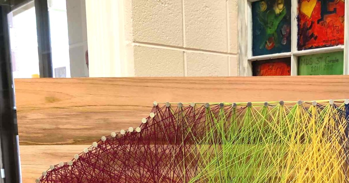 6th and 7th Grade NC String Art | morganton2025 | Bid Now