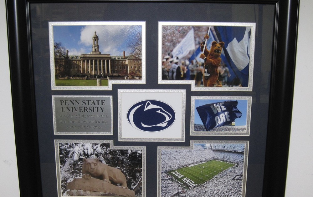 Penn State Landmarks Framed Photo Collage | 2021armyheritage ...