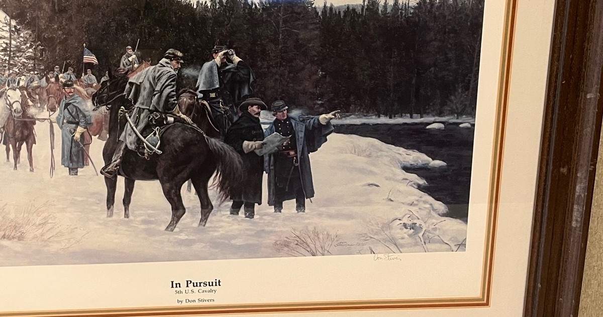 Don Stivers Print | 2021armyheritage | Bid Now - ☑ $320 ...