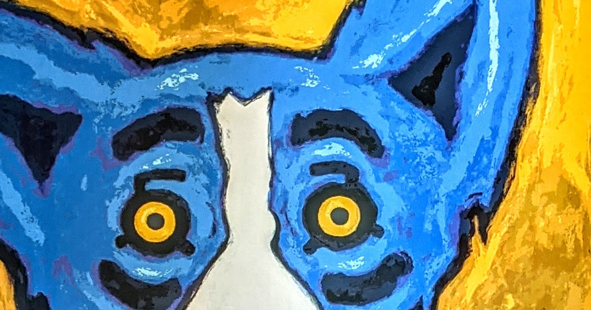 BLUE DOG - LSU Signed Print | club365 | 🗣 Live Auction ...