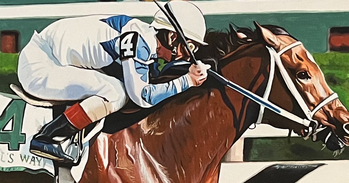 Wills Way Winner of the 1996 Travers and 1997 Whitney Races ...