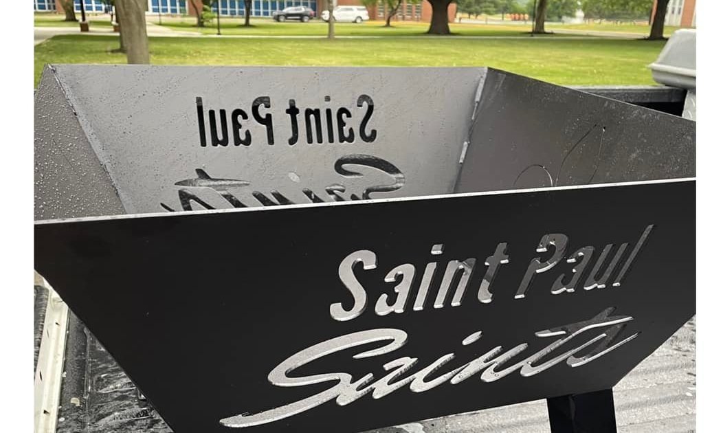 "Saints Pride" Fire Pit(Item purchased through &qu ...