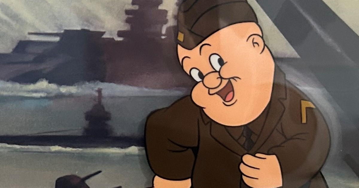 Authentic Bob Clampett Hand Painted Animation Art- Looney Tu ...