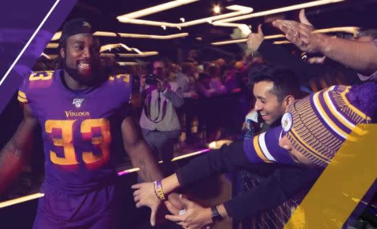 Minnesota Vikings VIP Experience for Four | tcheartball21