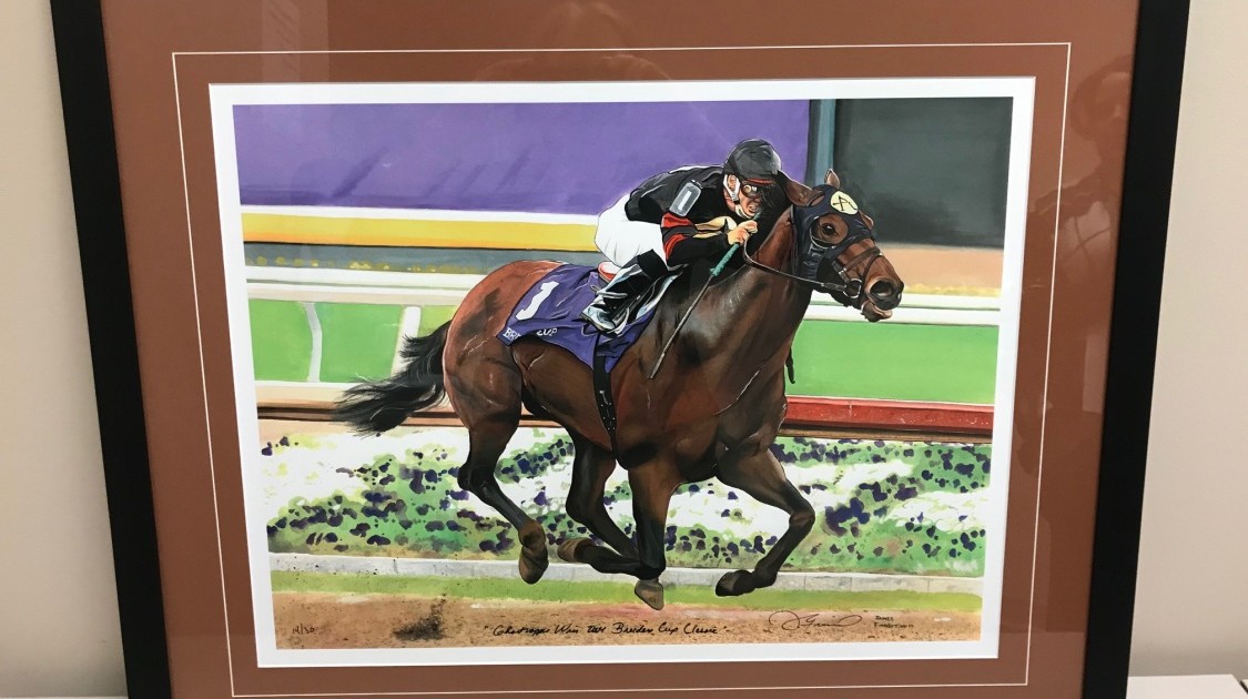 Ghostzapper Wins Breeders Cup | 518gives | Bid Now - ☑ $20 ...