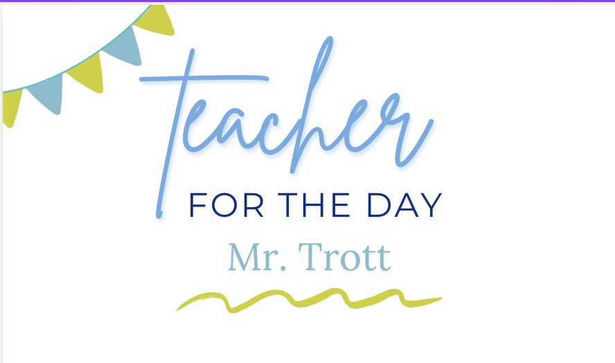 Be the Middle School Math Teacher (Mr. Trott) | palisades202 ...