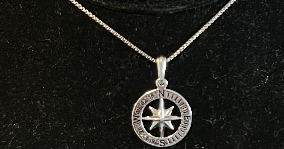 Maggie Lee Designs Lancaster Compass Necklace | schreiber24 ...