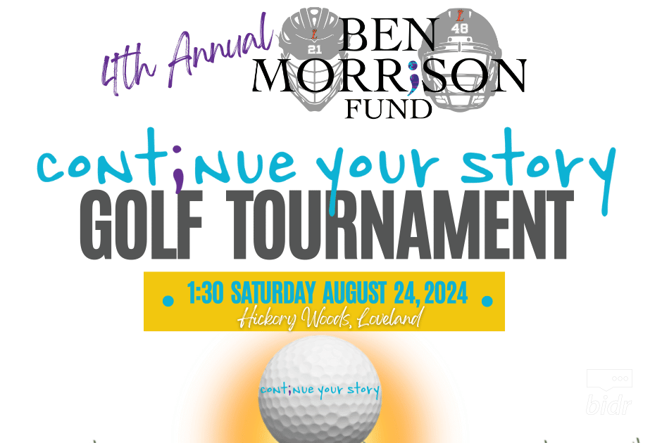 4th Annual Ben Morrison Golf Outing | Aug 24 2024