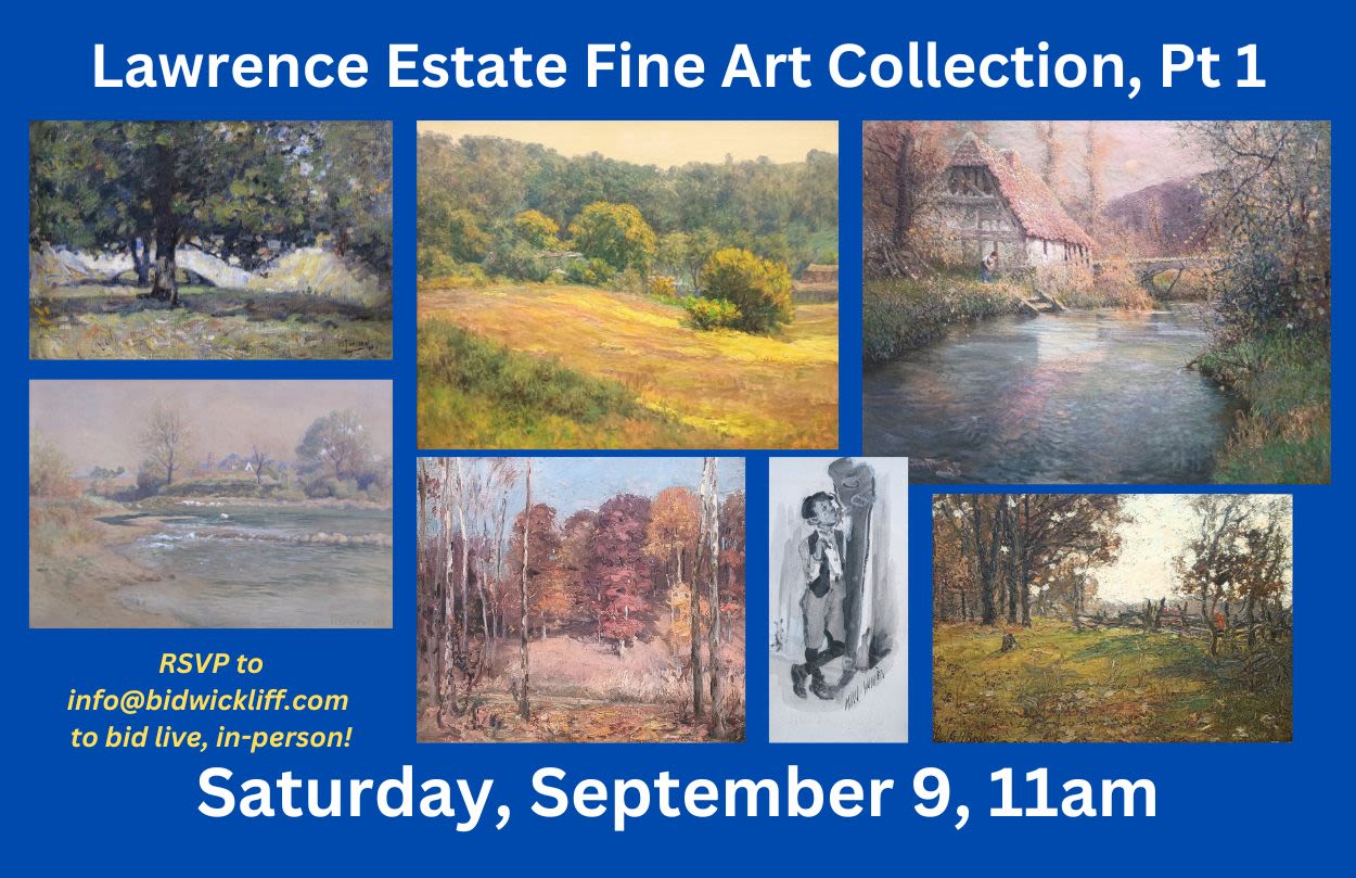 Lawrence Estate Collection, Part 1 Archives • Wickliff Auctioneers