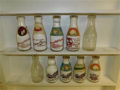 Got Milk? 4500+ NJ Milk Bottle Collection! Archives - Bodnar's Auction ...