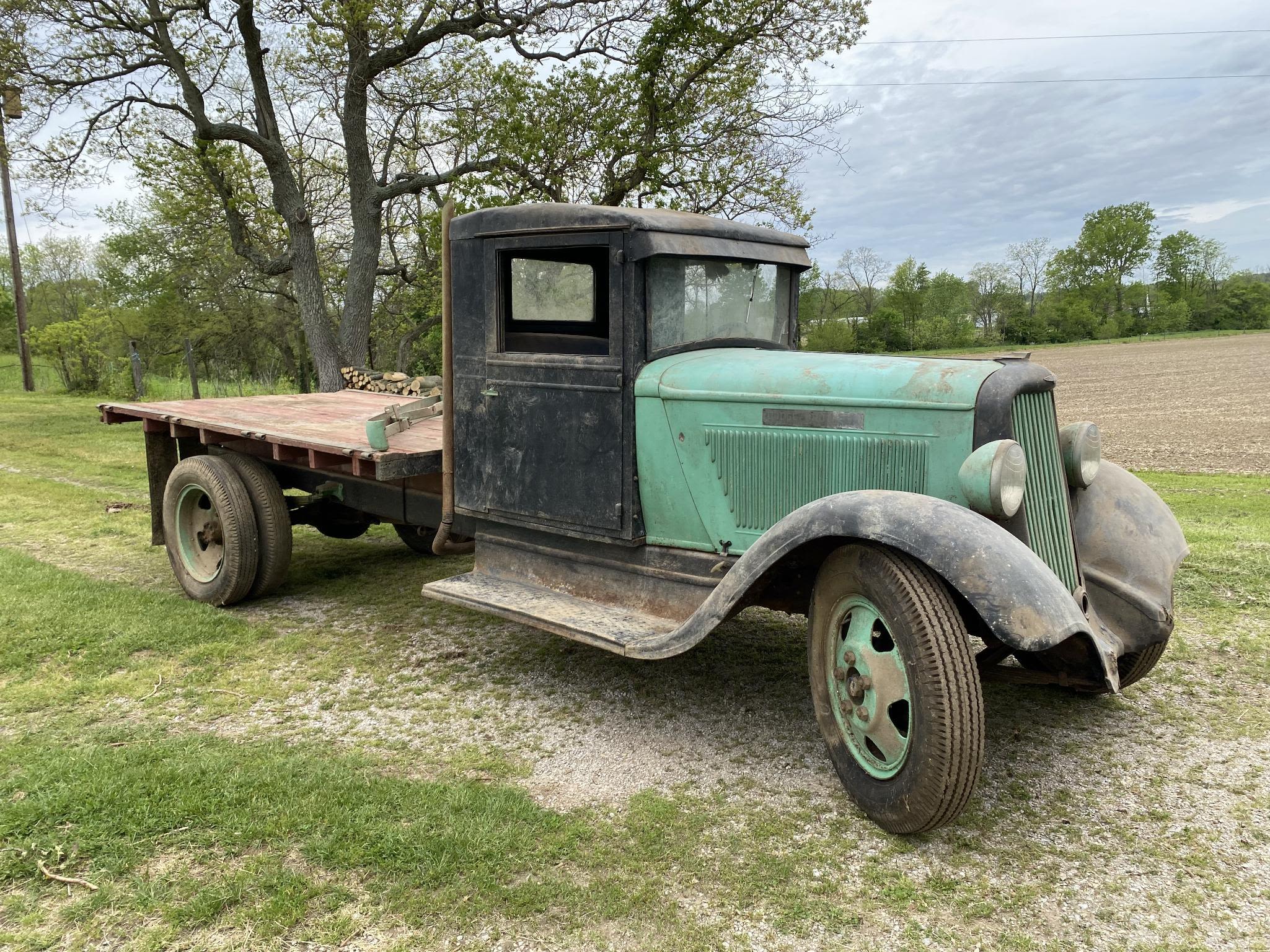 Old trucks, car, hit & miss and more! | Burns Auction & Appraisal