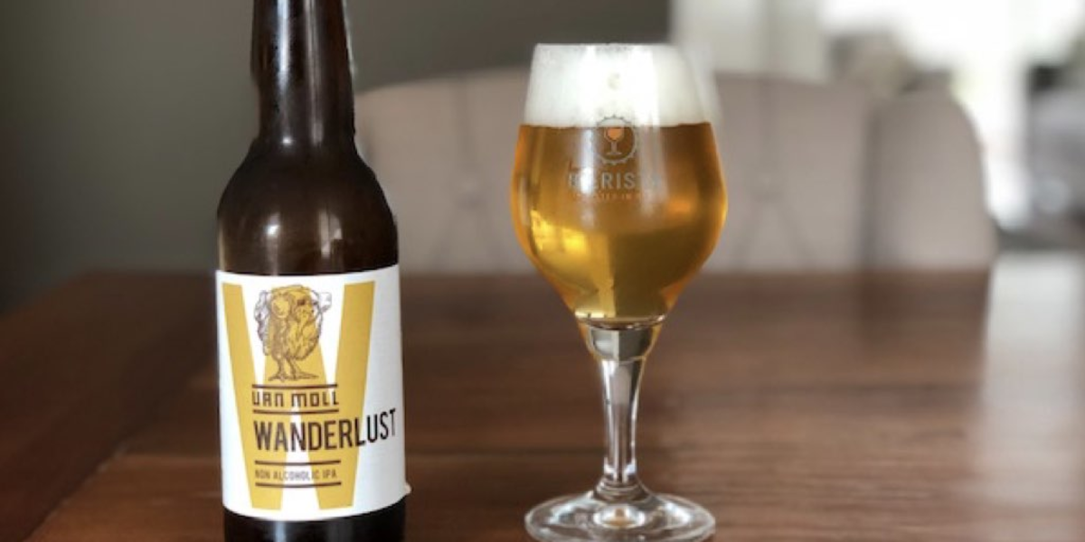 Van Moll Wanderlust non-alcoholic IPA onder de loep