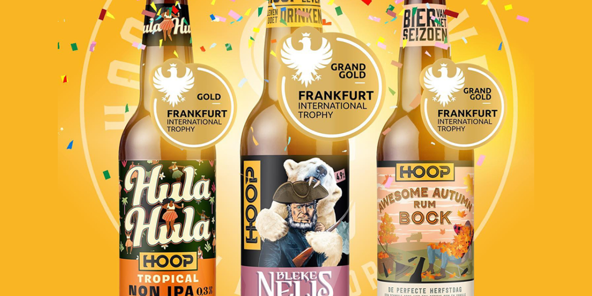 Brouwerij Hoop drie maal in de prijzen