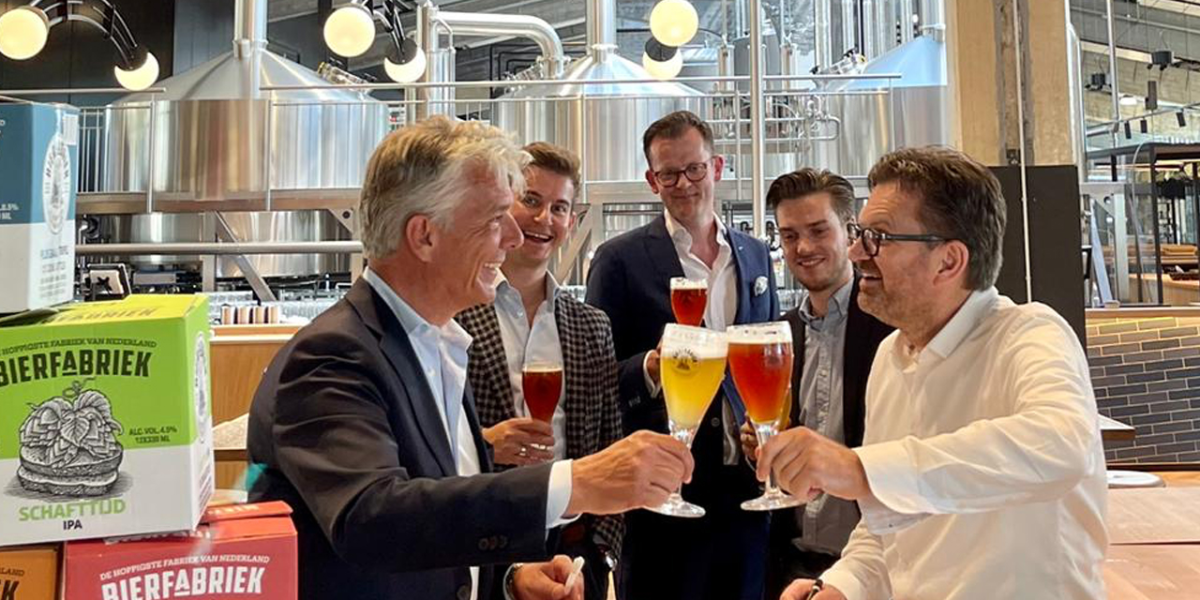 Bierfabriek brandt van ambitie