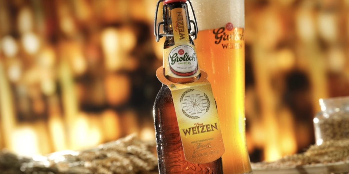 Grolsch Weizen is de beste Weizen van de hele wereld