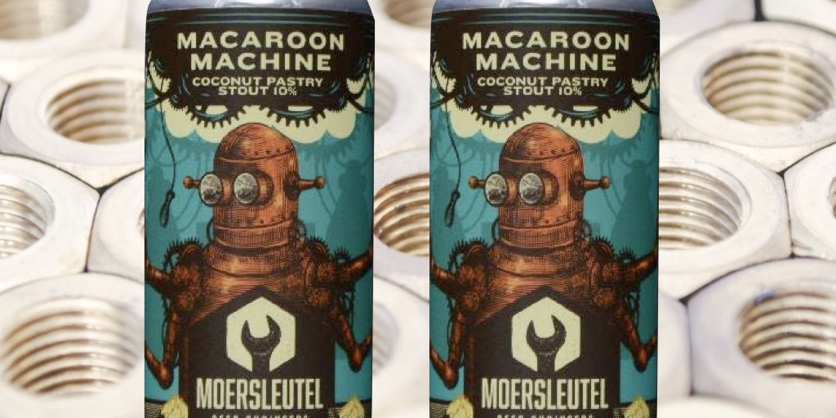 Moersleutel Macaroon Machine Coconut Pastry Stout - Dik, dikker, dikst