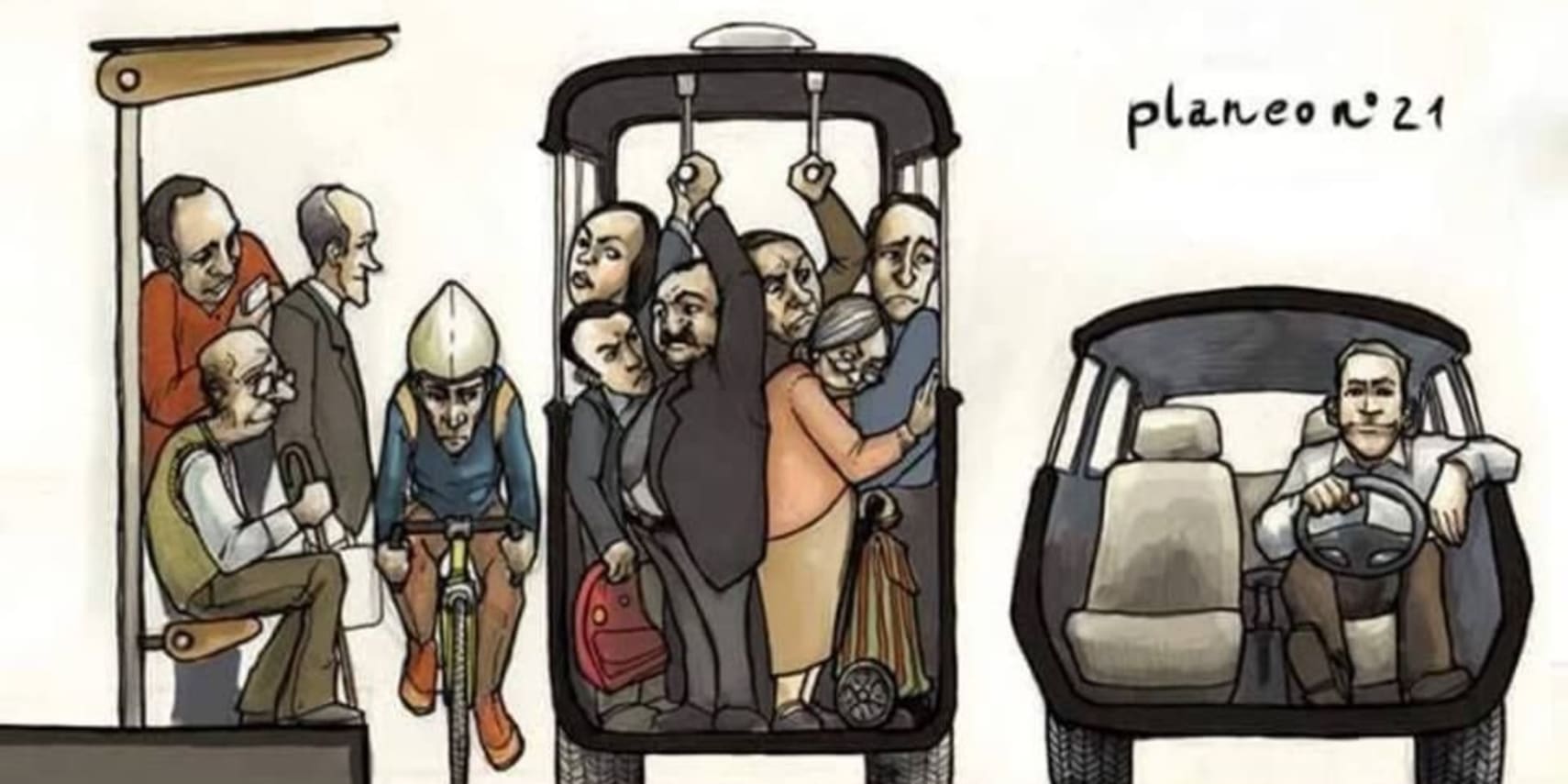 Urban Cycling Institute (@fietsprofessor) holds a 2020 mobility meme ...