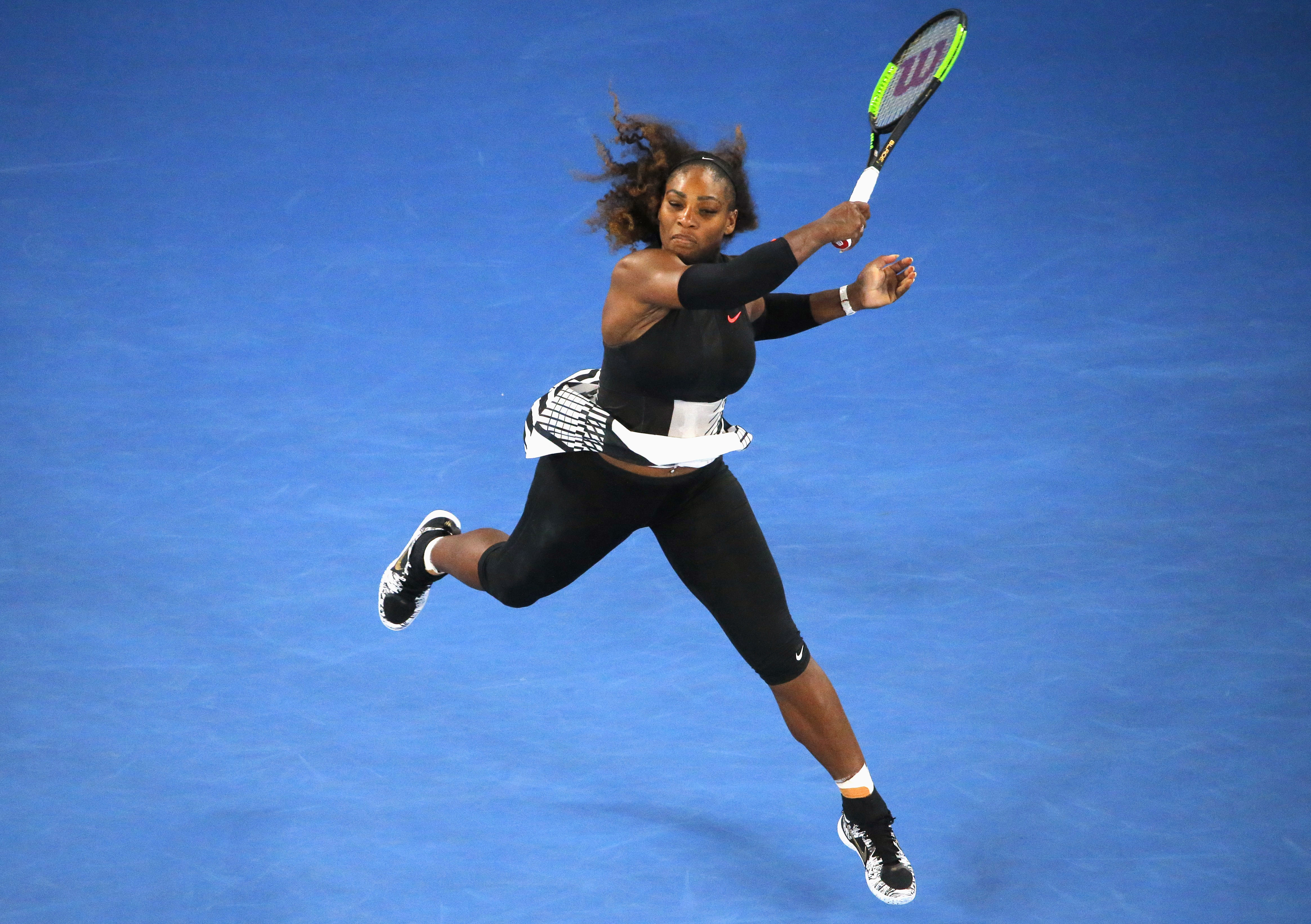 Serena Williams won the 2017 Australian Open while pregnant.: Info ...