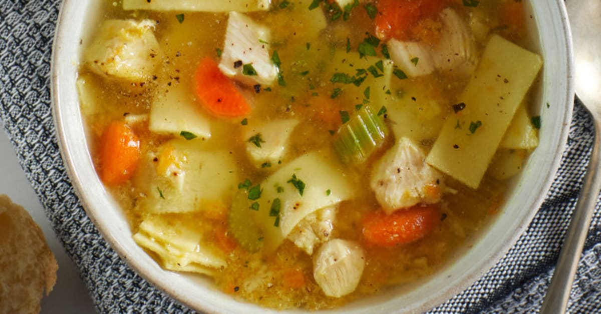 Sopas de pollo más reconfortantes a domicilio | Billionhands