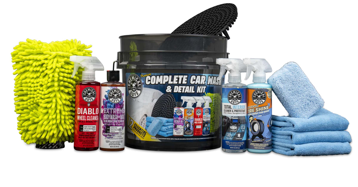 Kits completos para el cuidado interior y exterior del coche | Billionhands