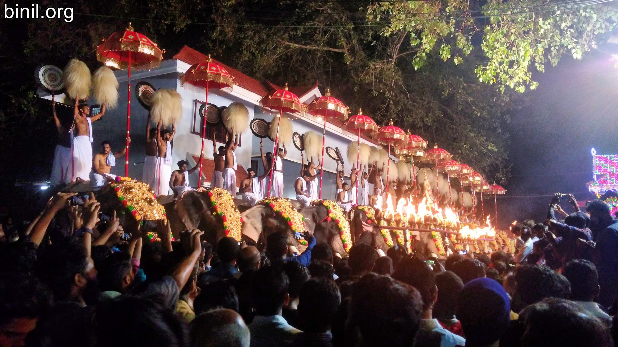 Arattupuzha Pooram - one of the oldest grand festivals - Binil's Travelogue