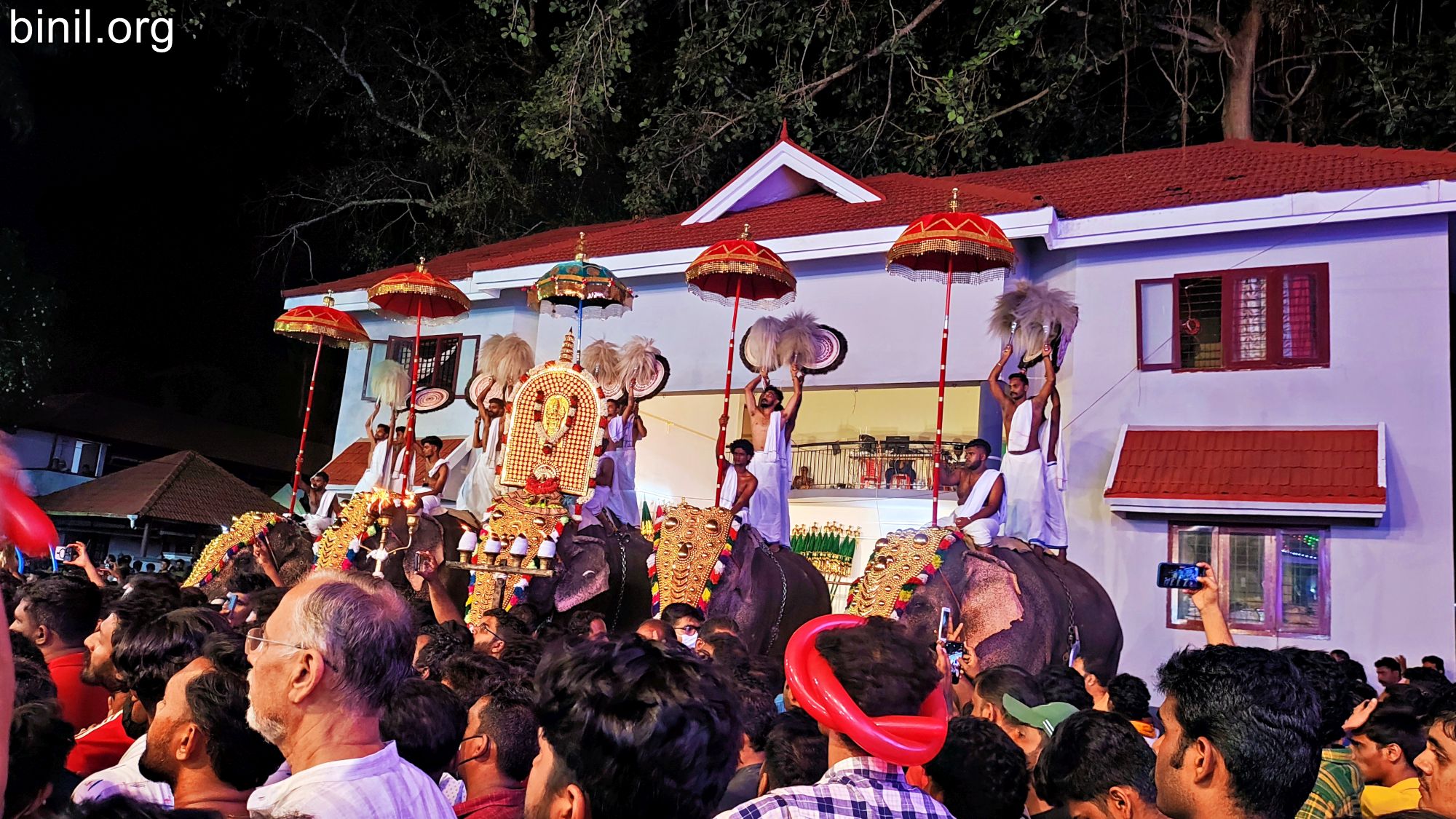 Arattupuzha Pooram - one of the oldest grand festivals - Binil's Travelogue