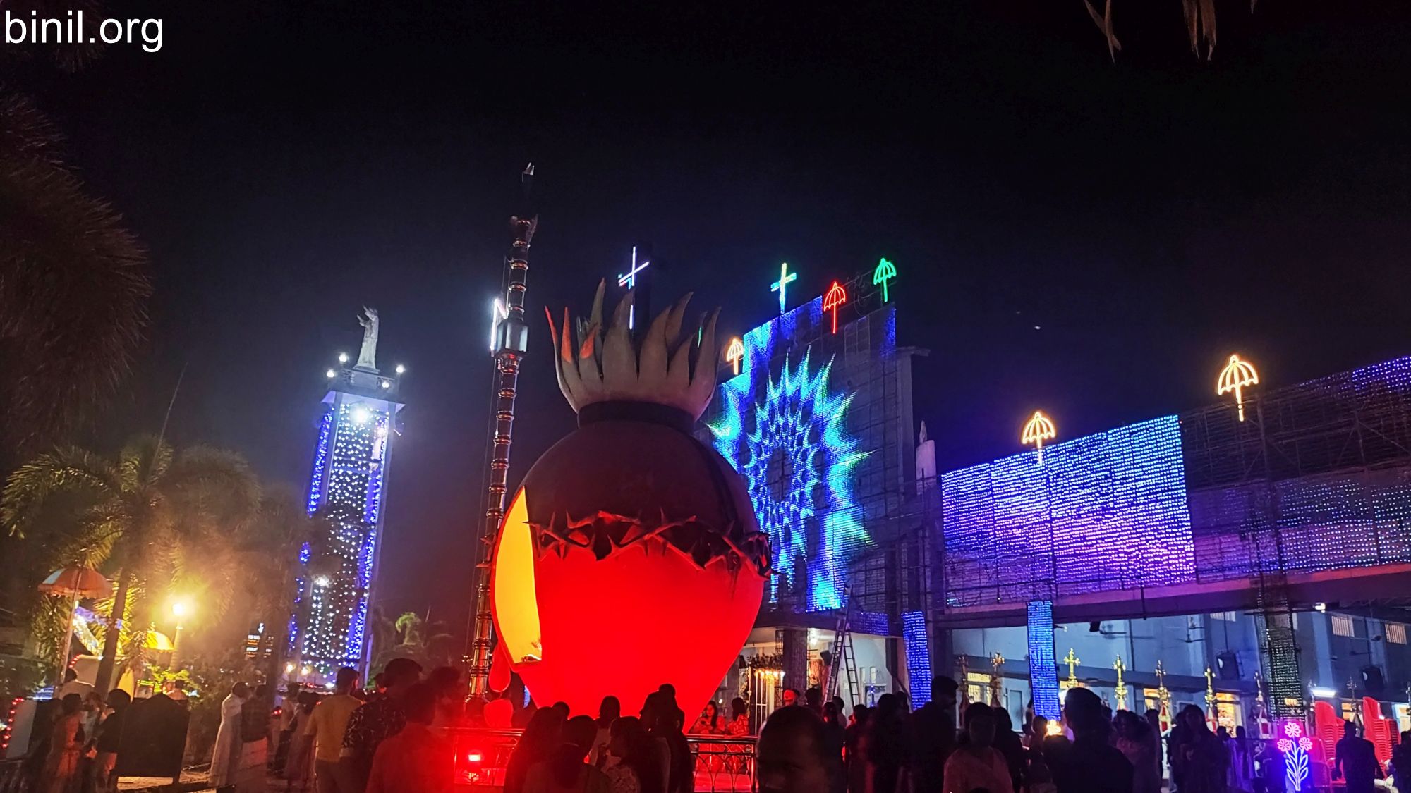 Perinchery Sacred Heart Shrine - Binil's Travelogue