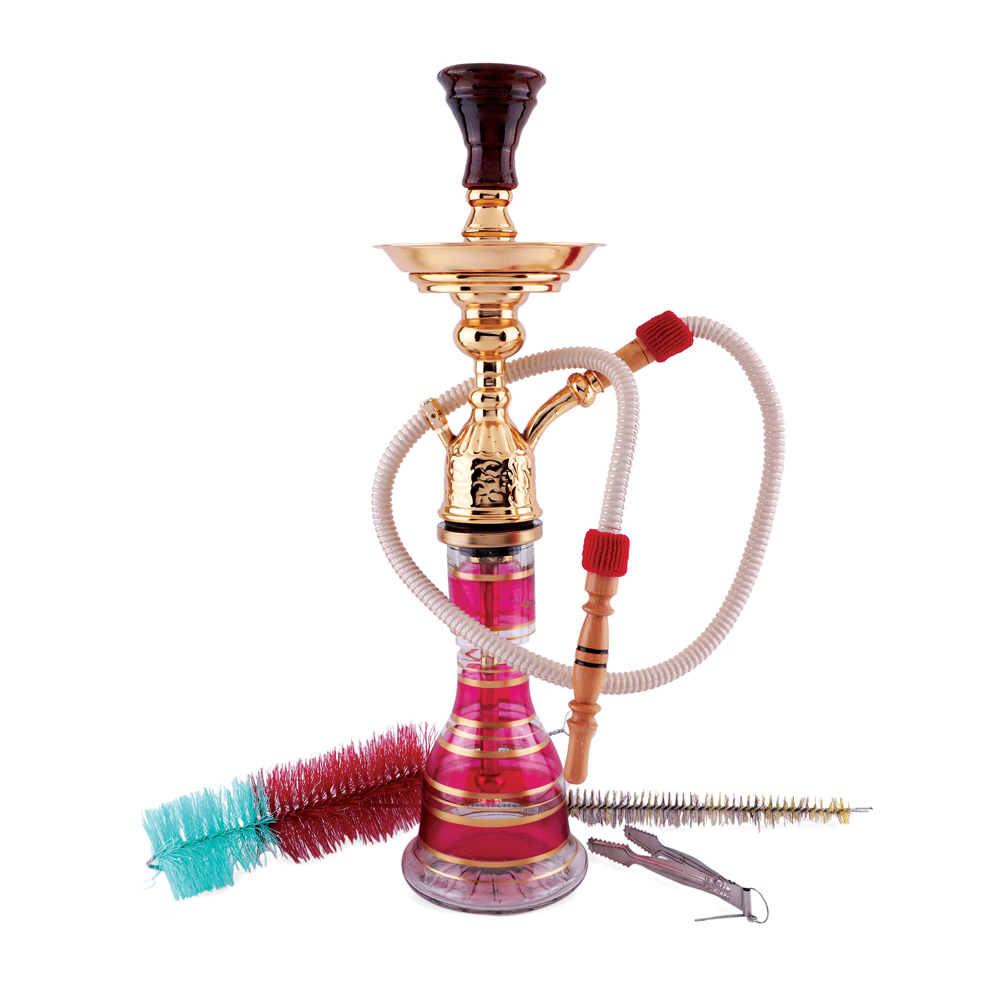 Hamada El Khawaga Metal Shisha - Gold Color