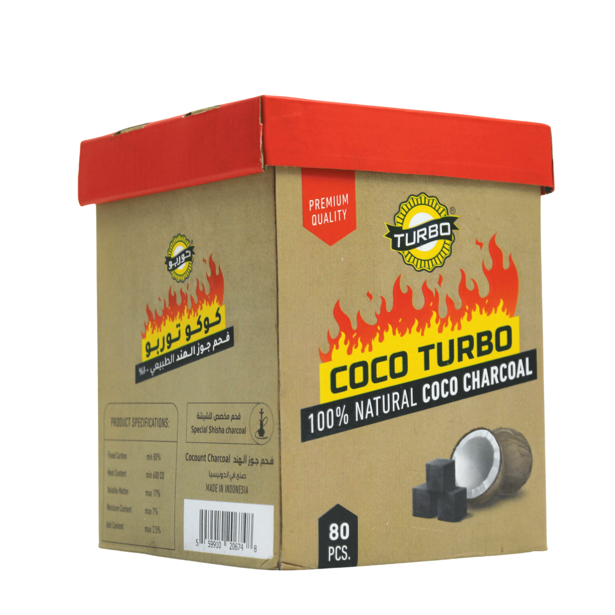TURBO COCO CHARCOAL