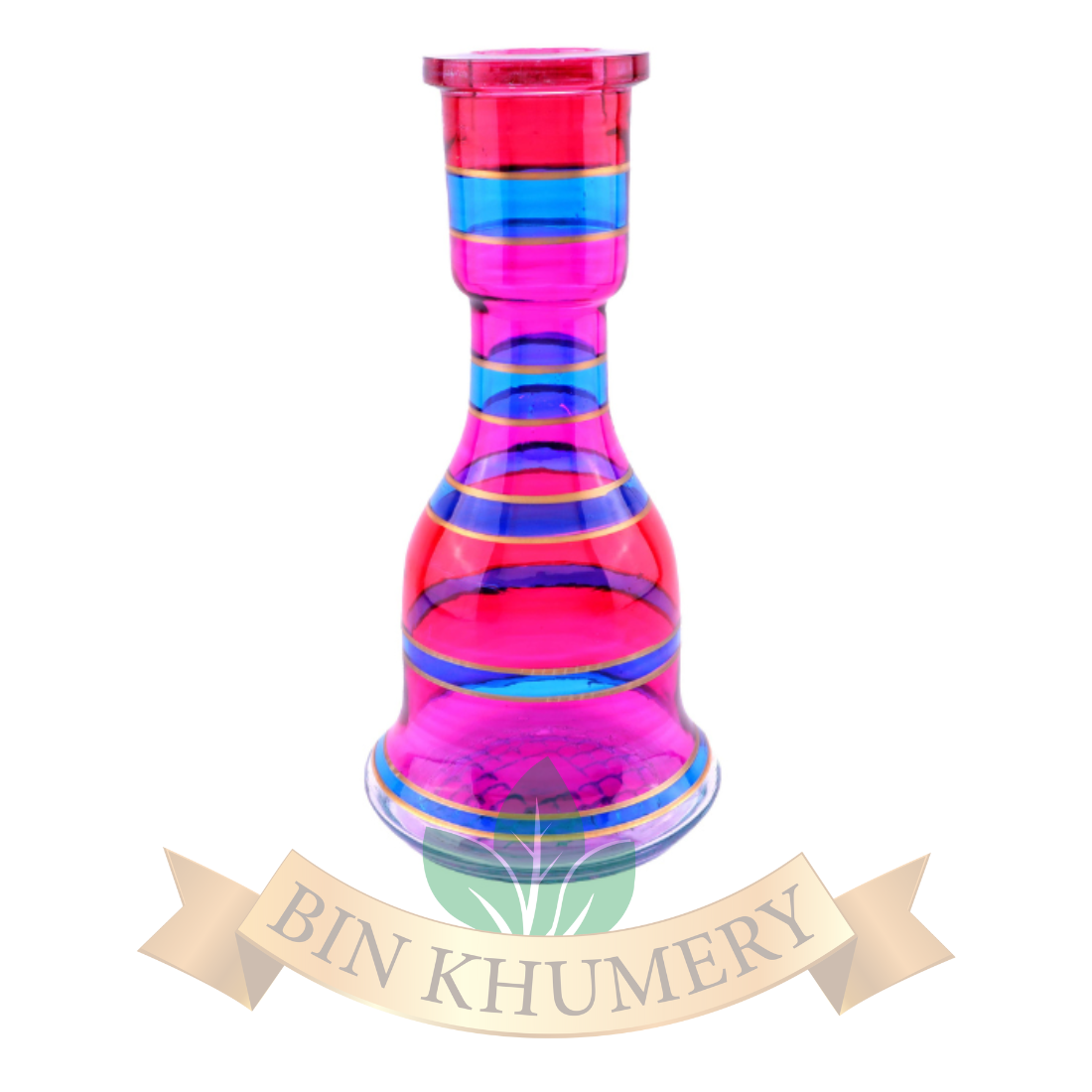 Colorful Glass Shisha Vase
