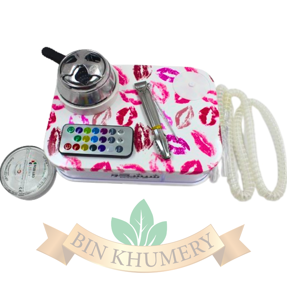 Shark Flat Shisha- Lipstick Stain Print- 383