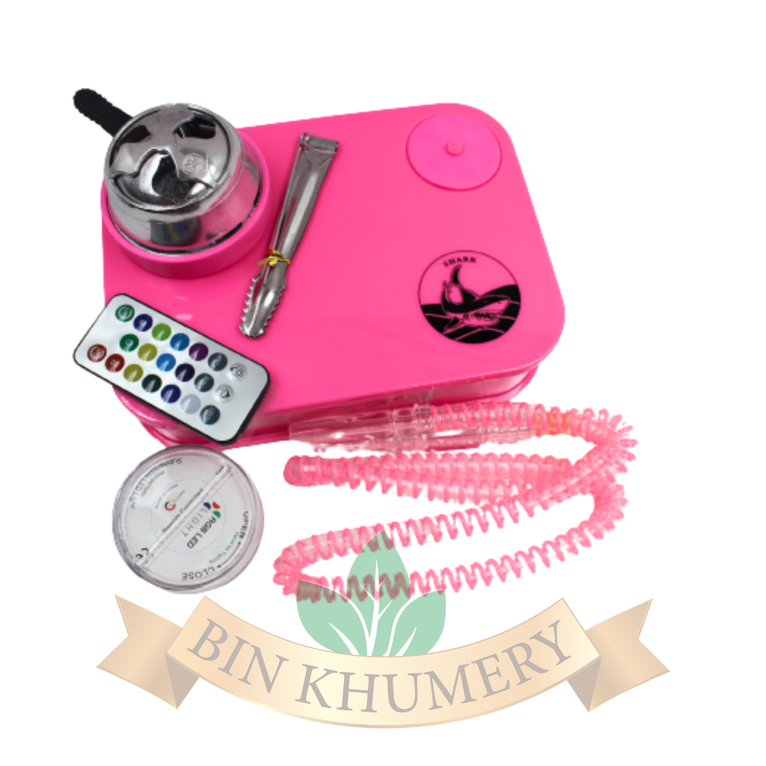 Shark Flat Shisha -Pink- 385
