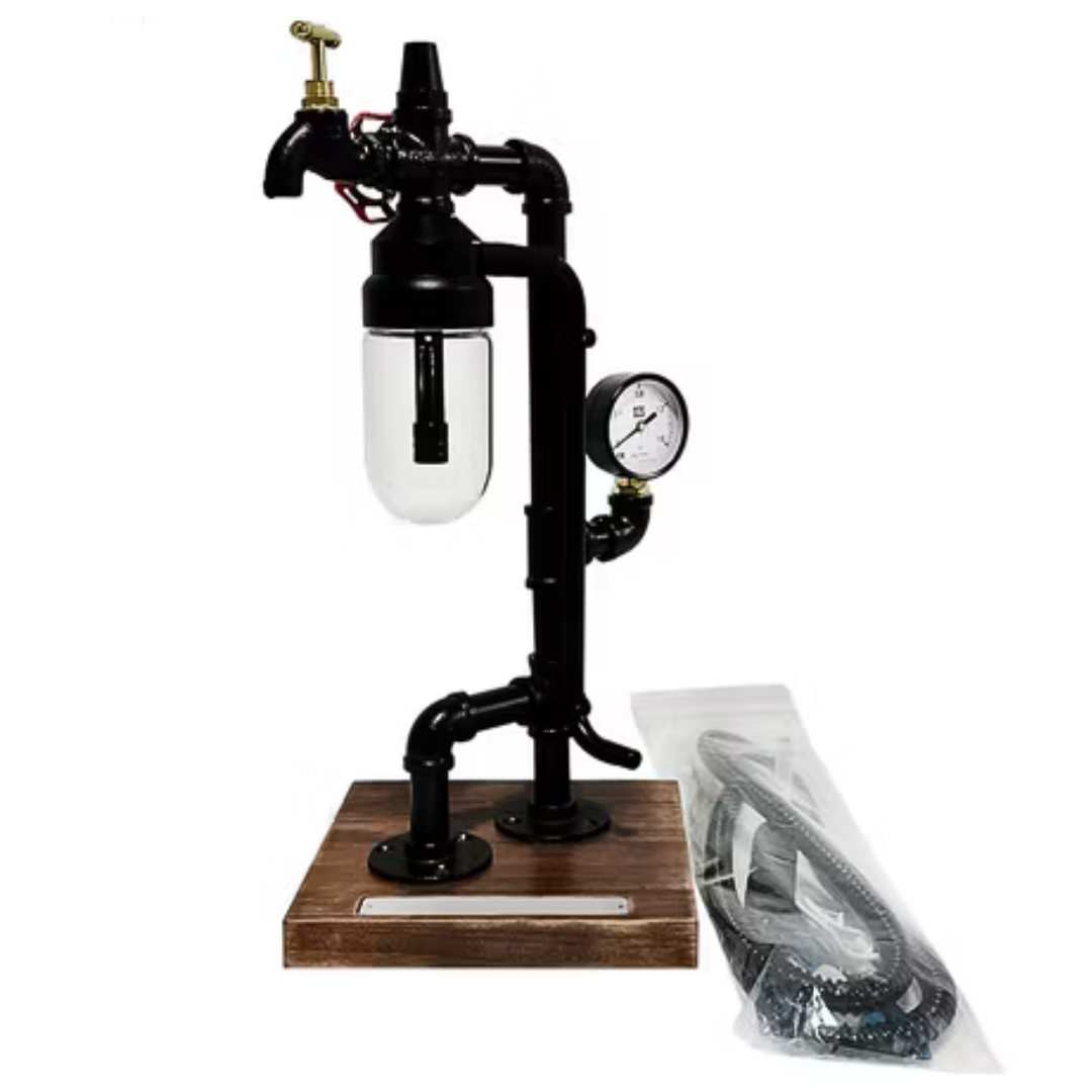 Water Tap Hookah with Pressure Gauge