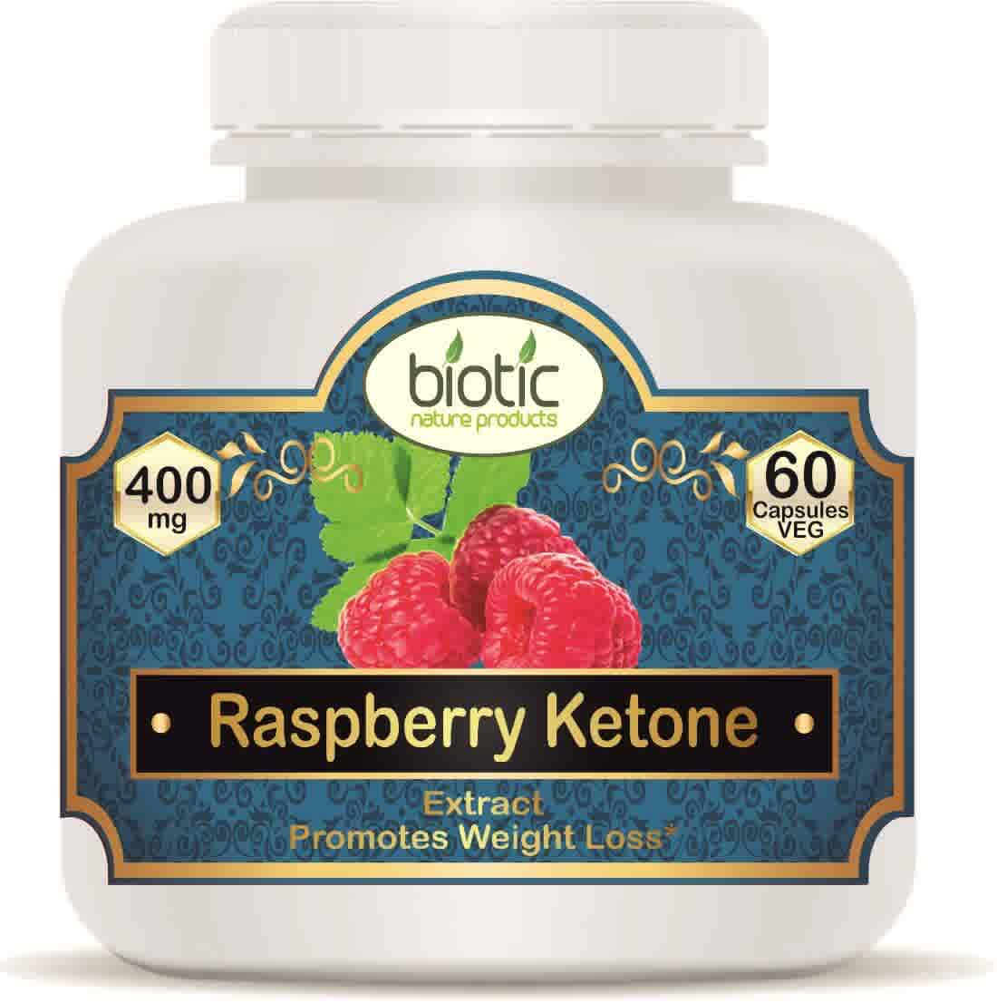 Raspberry Ketone Extract Capsules ( रास्पबेरी कीटोन कैप्सूल ) | Biotic ...