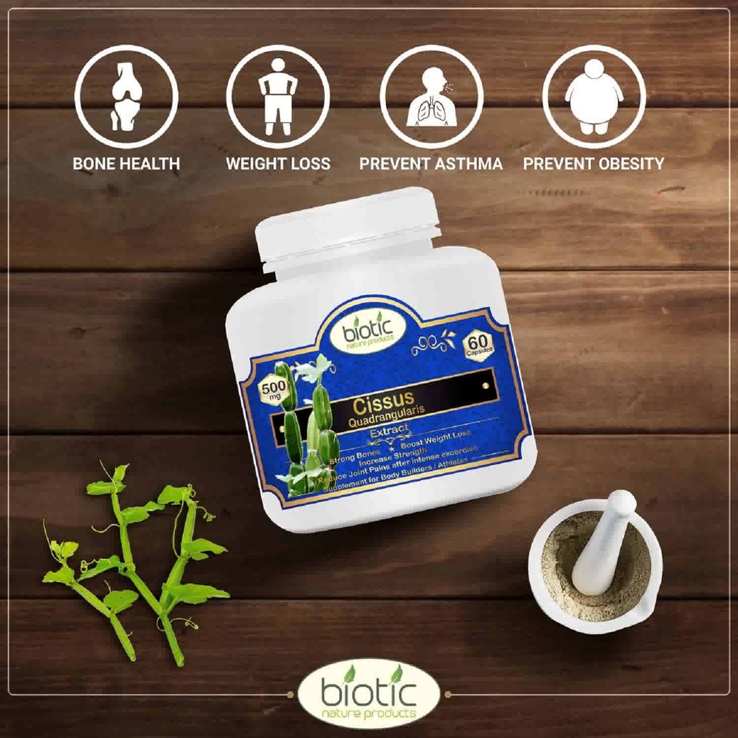 Cissus Quadrangularis Capsules (Hadjod) Extract and Boswellia Serrata ...